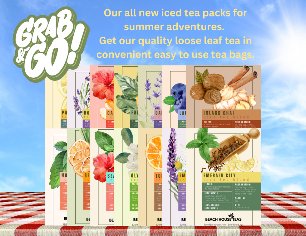 Iced Tea Packets – Beach House Teas
